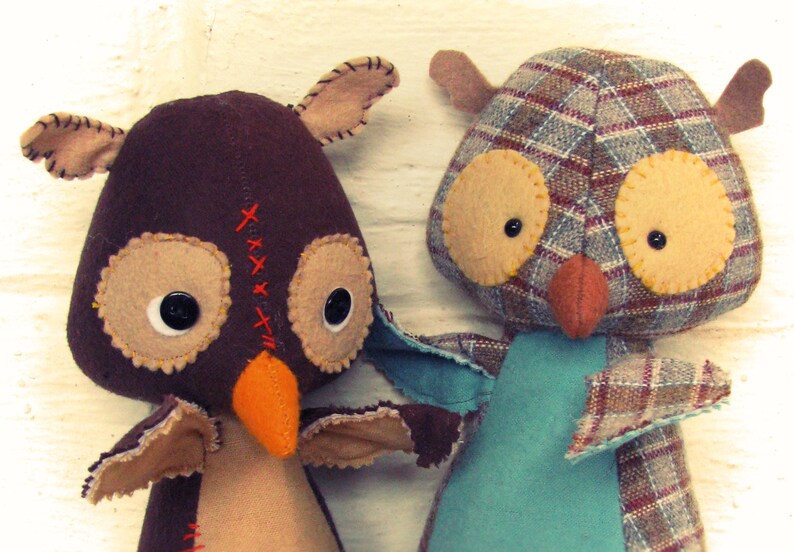 Oliver Owl/ Softie Series | Etsy