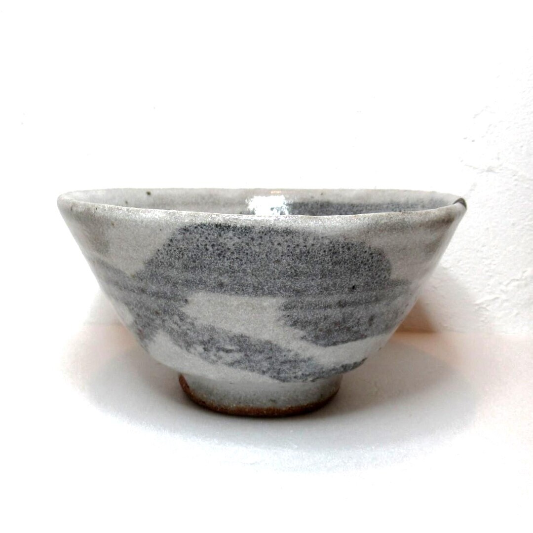 Tamba Ware, Mingei Style Chawan by Shimizu Toshihiko (b.1945-). Matcha ...