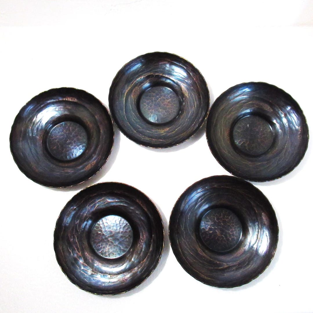 Takaoka Copper Crafts, Set of 5 tsuiki-doki Chataku Sencha Teacup ...