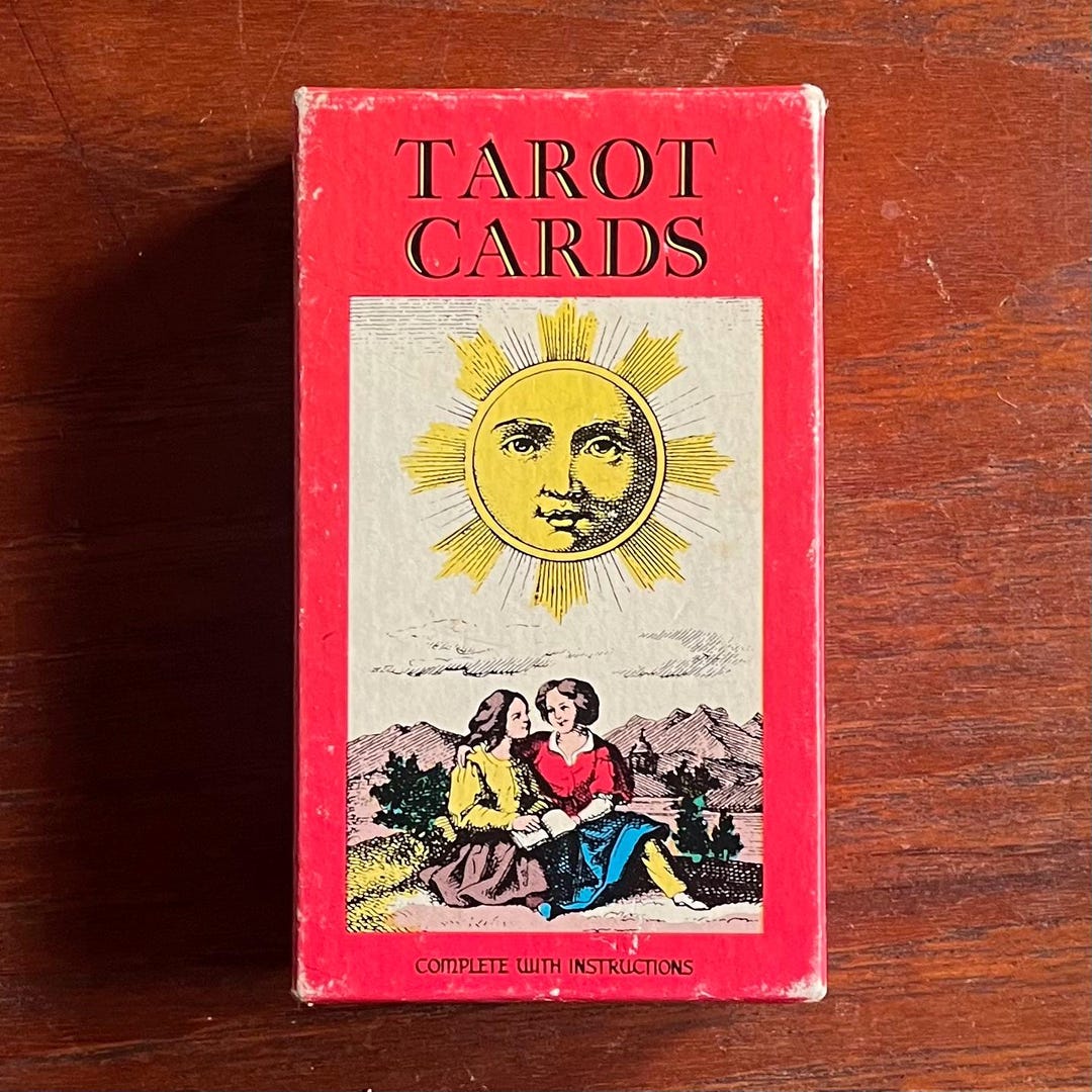 Vintage 1JJ Tarot Deck | Early Edition | AG Müller | U.S. Games Systems ...