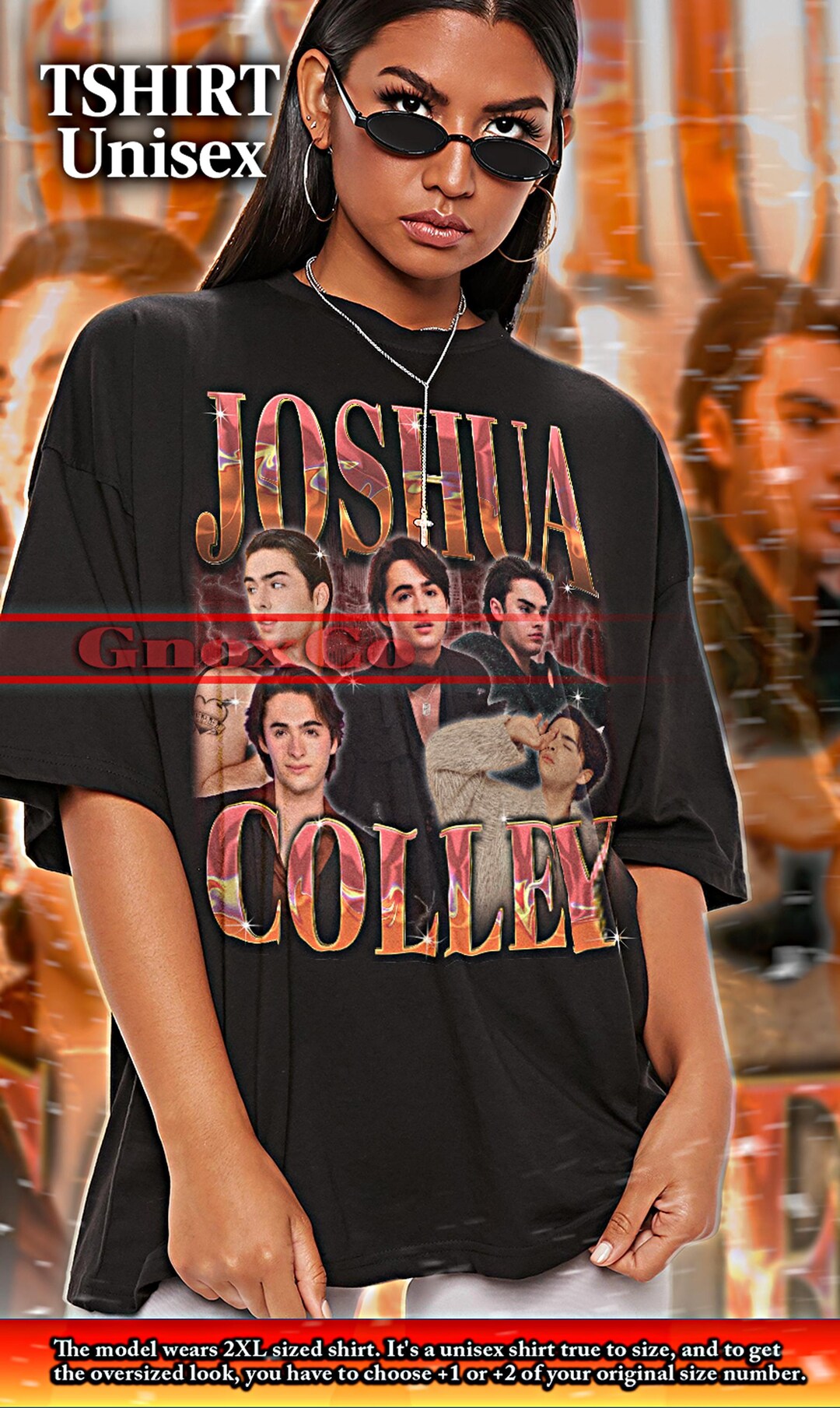 JOSHUA COLLEY Shirt, Joshua Colley Retro Tshirt, Joshua Colley ...