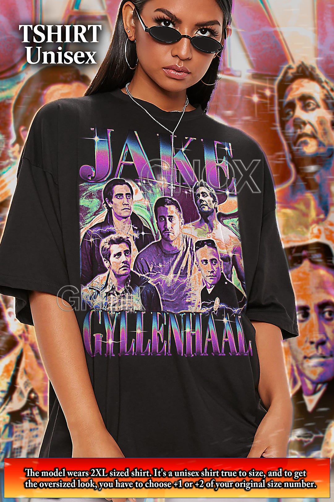 JAKE GYLLENHAAL Retro Shirt, Jake Gyllenhaal Vintage Tshirt, Jake ...