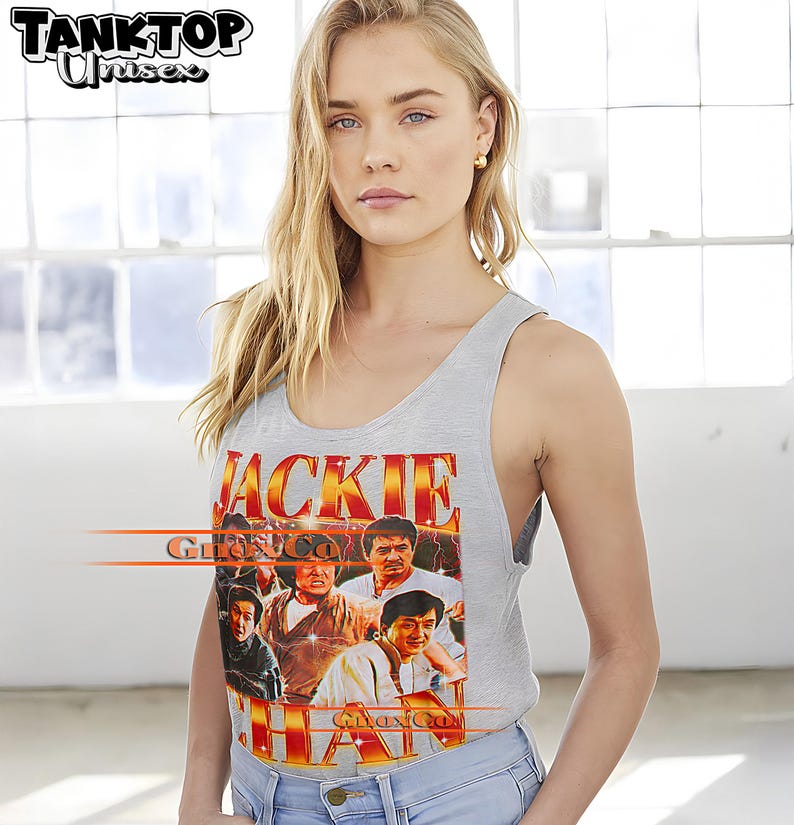 JACKIE CHAN Shirt, Jackie Chan Vintage Tshirt, Jackie Chan Homage Tees ...