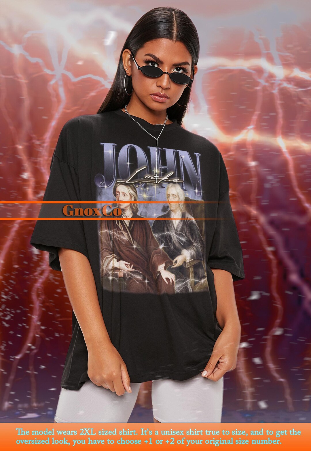 JOHN LOCKE Vintage Shirt, John Locke Homage Tshirt, John Locke Fan Tees ...