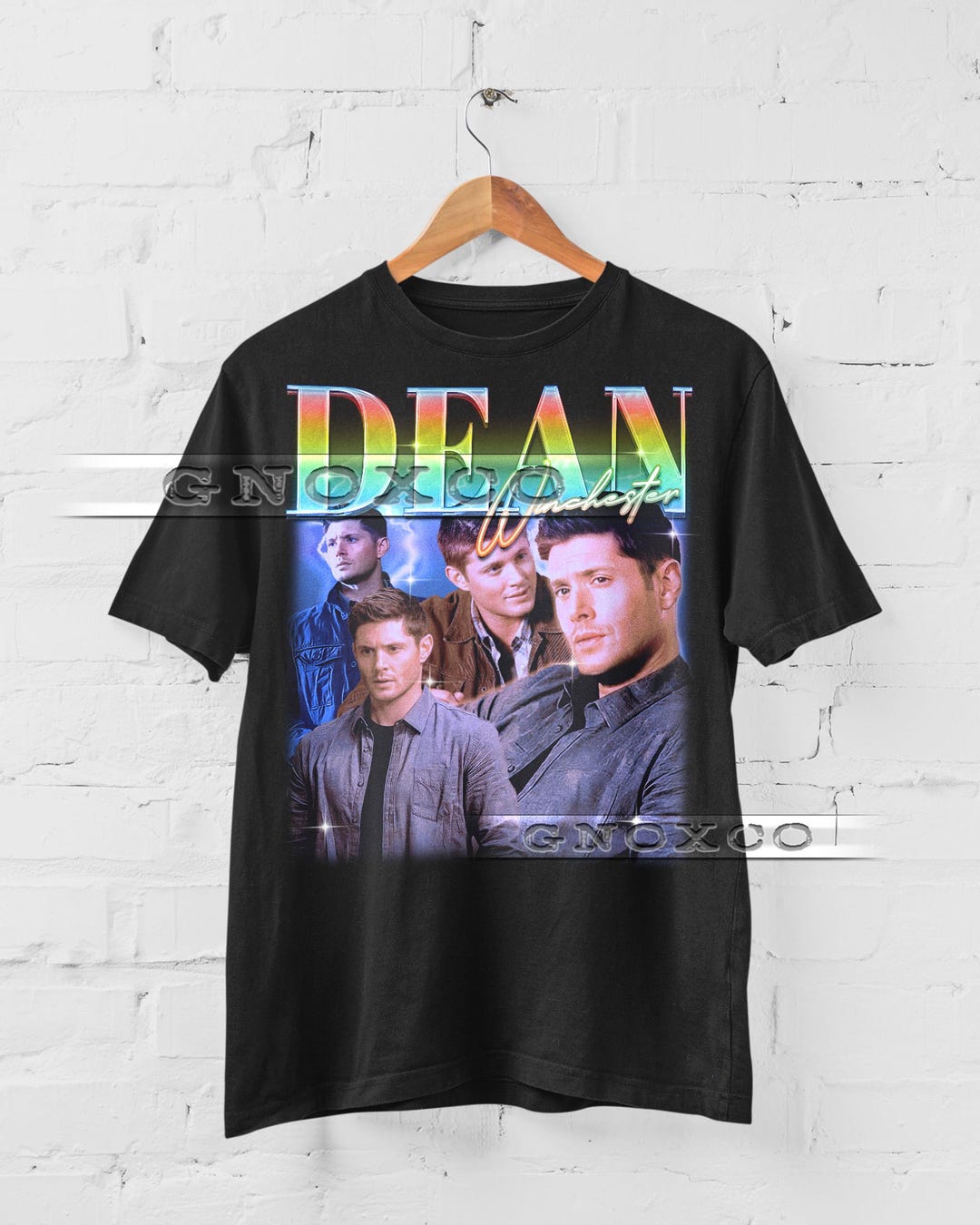 DEAN WINCHESTER Shirt, Dean Winchester Homage Tshirt, Dean Winchester ...