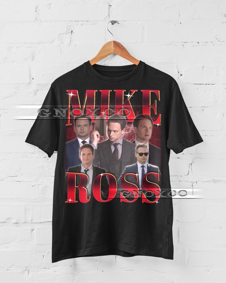 MIKE ROSS Vintage Shirt, Mike Ross Homage Tshirt, Mike Ross Fan Tees ...