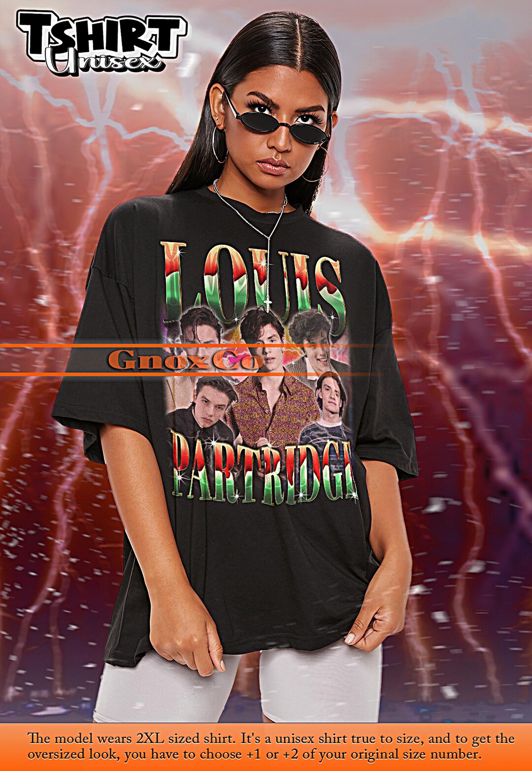 LOUIS PARTRIDGE Shirt, Louis Partridge Vintage Tshirt, Louis Partridge ...