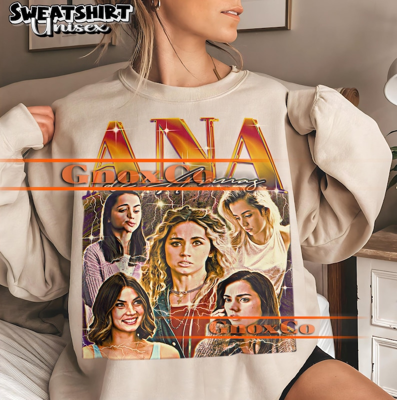 ANA DE ARMAS Retro Shirt, Ana De Armas Vintage Tshirt, Ana De Armas Fan ...