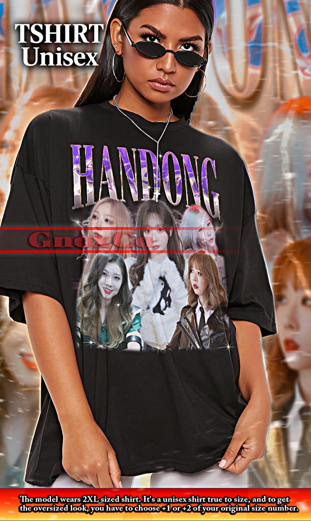 HANDONG Idol Shirt, Handong Retro Tshirt, Handong Fan Tees, Handong ...