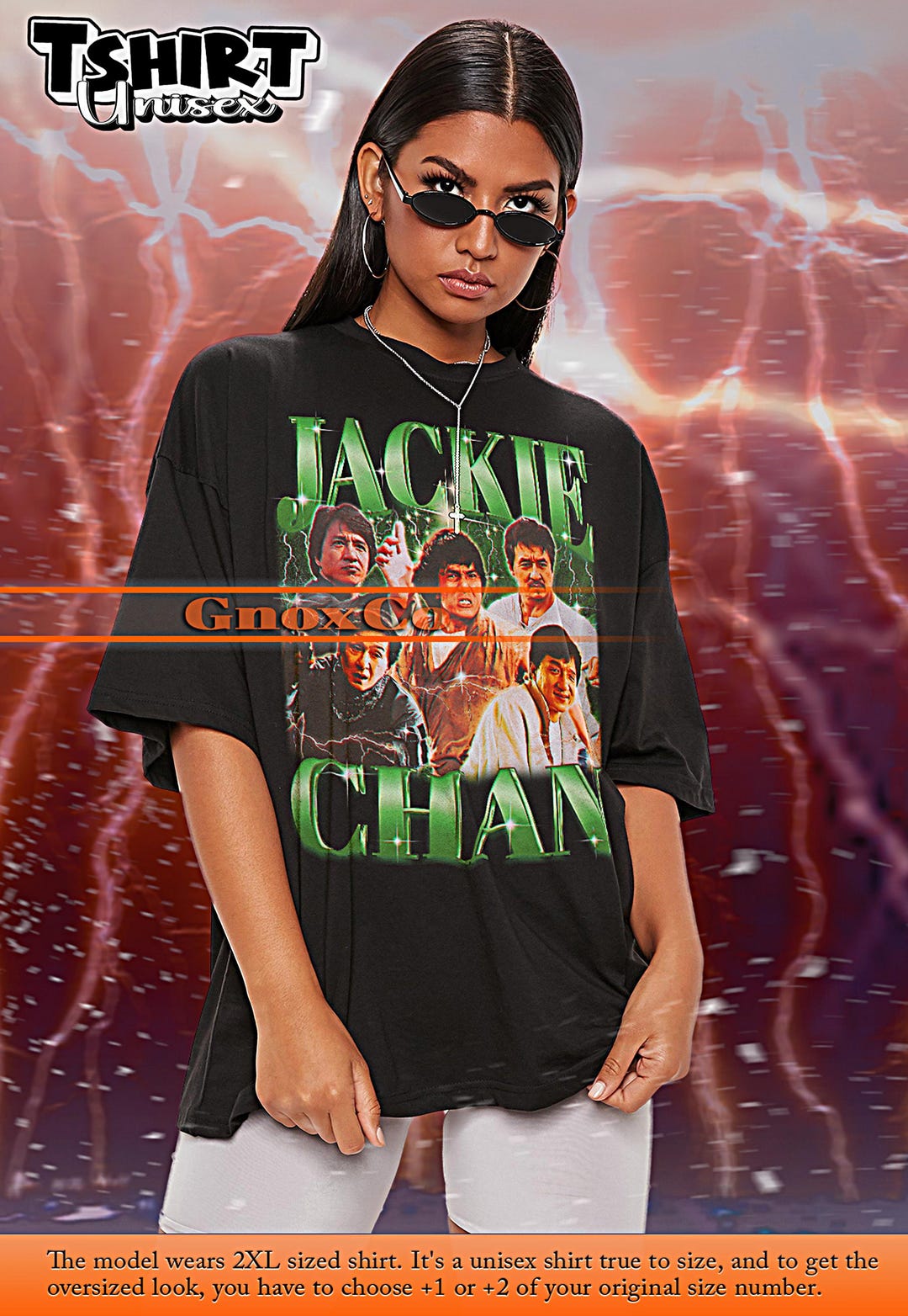 JACKIE CHAN Retro Shirt, Jackie Chan Vintage Tshirt, Jackie Chan Tees ...