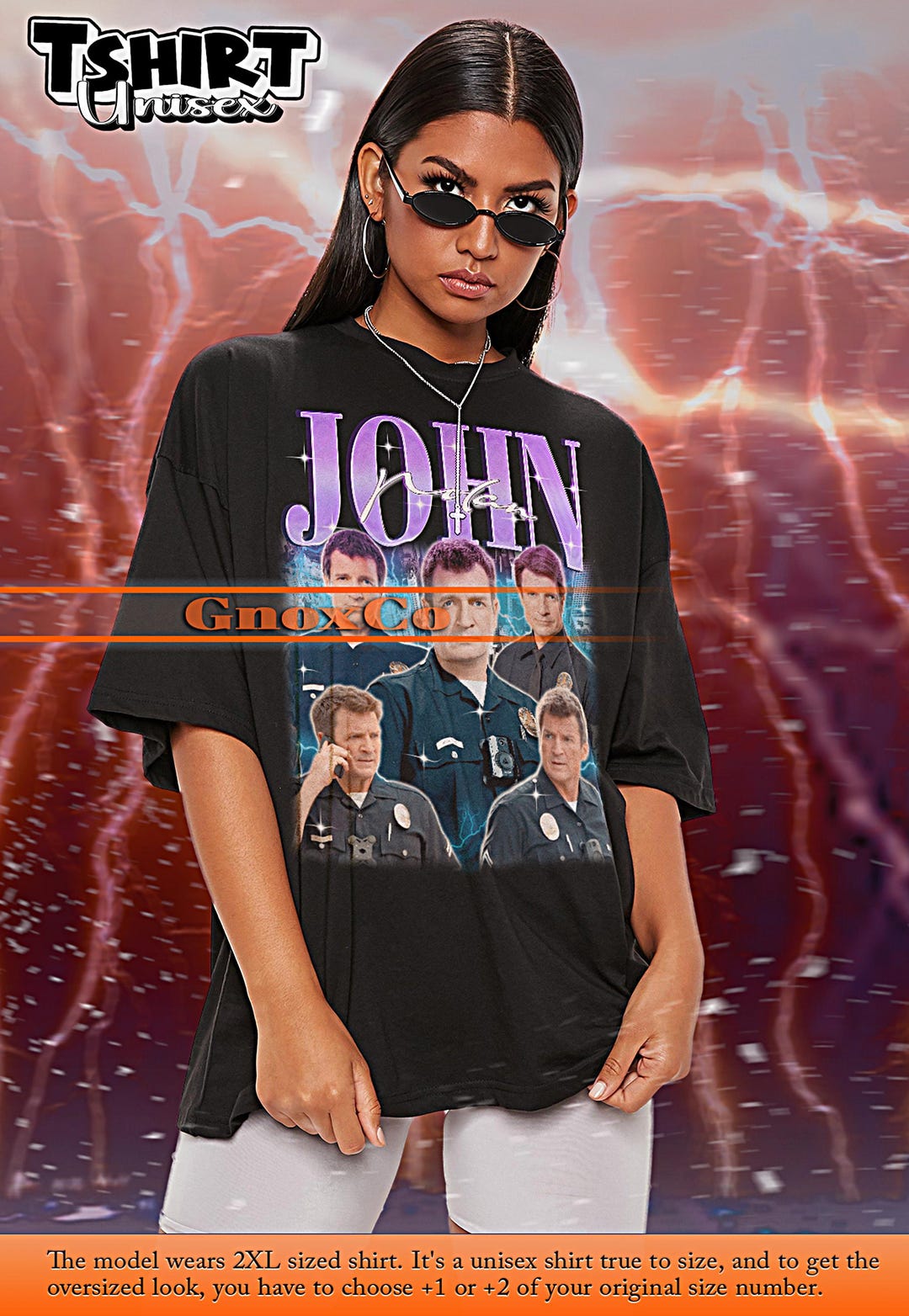JOHN NOLAN Shirt, John Nolan Vintage Tshirt, John Nolan Fan Tees, John ...