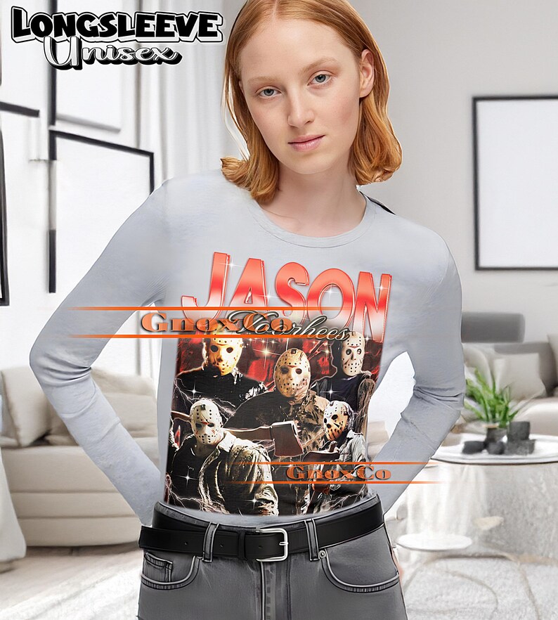 JASON VOORHEES Shirt, Jason Voorhees Vintage Tshirt, Jason Voorhees ...