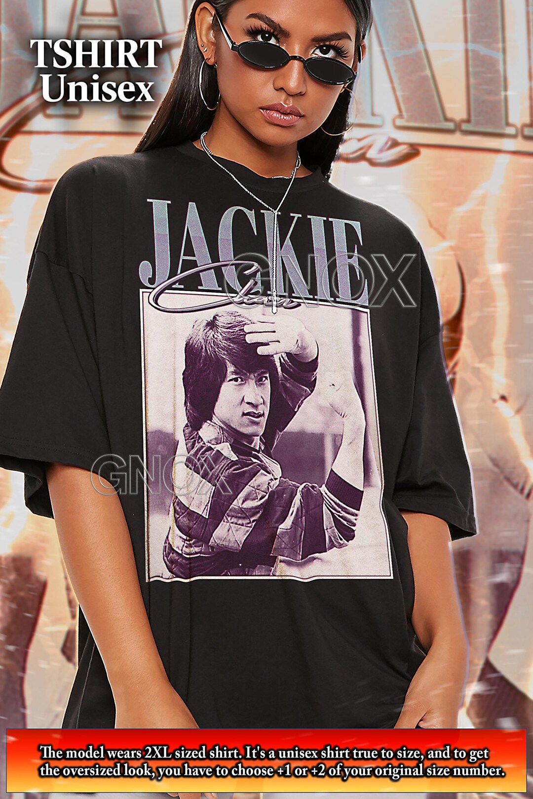 JACKIE CHAN Shirt, Jackie Chan Tshirt, Jackie Chan Tees, Jackie Chan ...