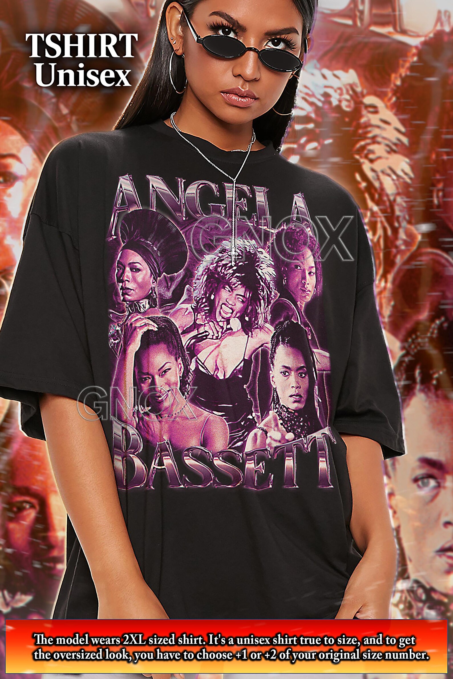 ANGELA BASSETT Retro Shirt, Angela Bassett Tshirt, Angela Bassett Fan ...