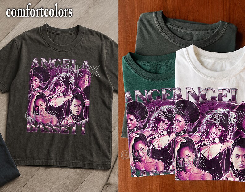 ANGELA BASSETT Retro Shirt, Angela Bassett Tshirt, Angela Bassett Fan ...
