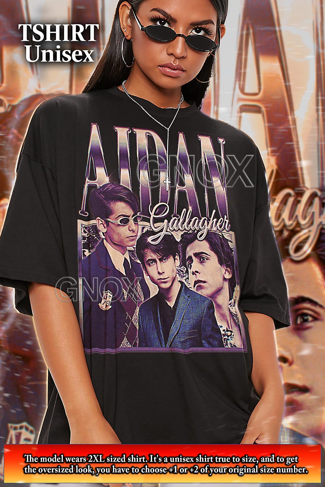 AIDAN GALLAGHER Shirt, Aidan Gallagher Tshirt, Aidan Gallagher Tees ...