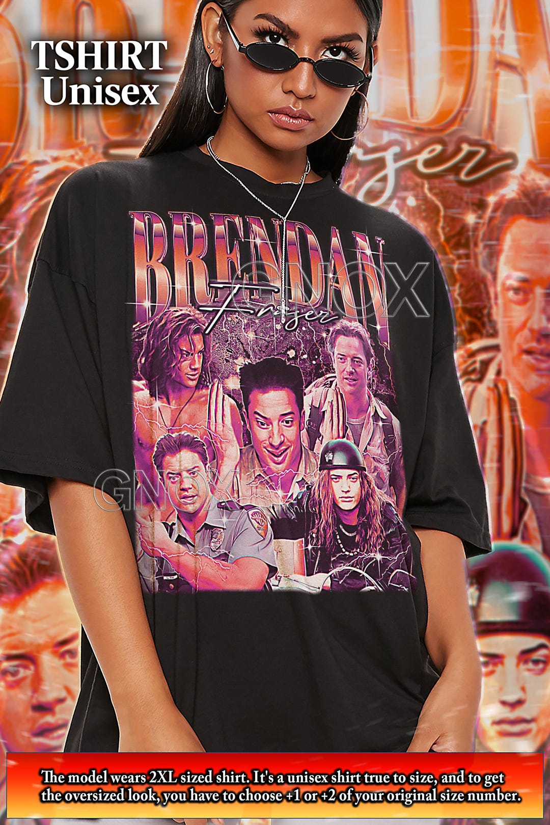 BRENDAN FRASER Shirt, Brendan Fraser Tshirt, Brendan Fraser Tees ...