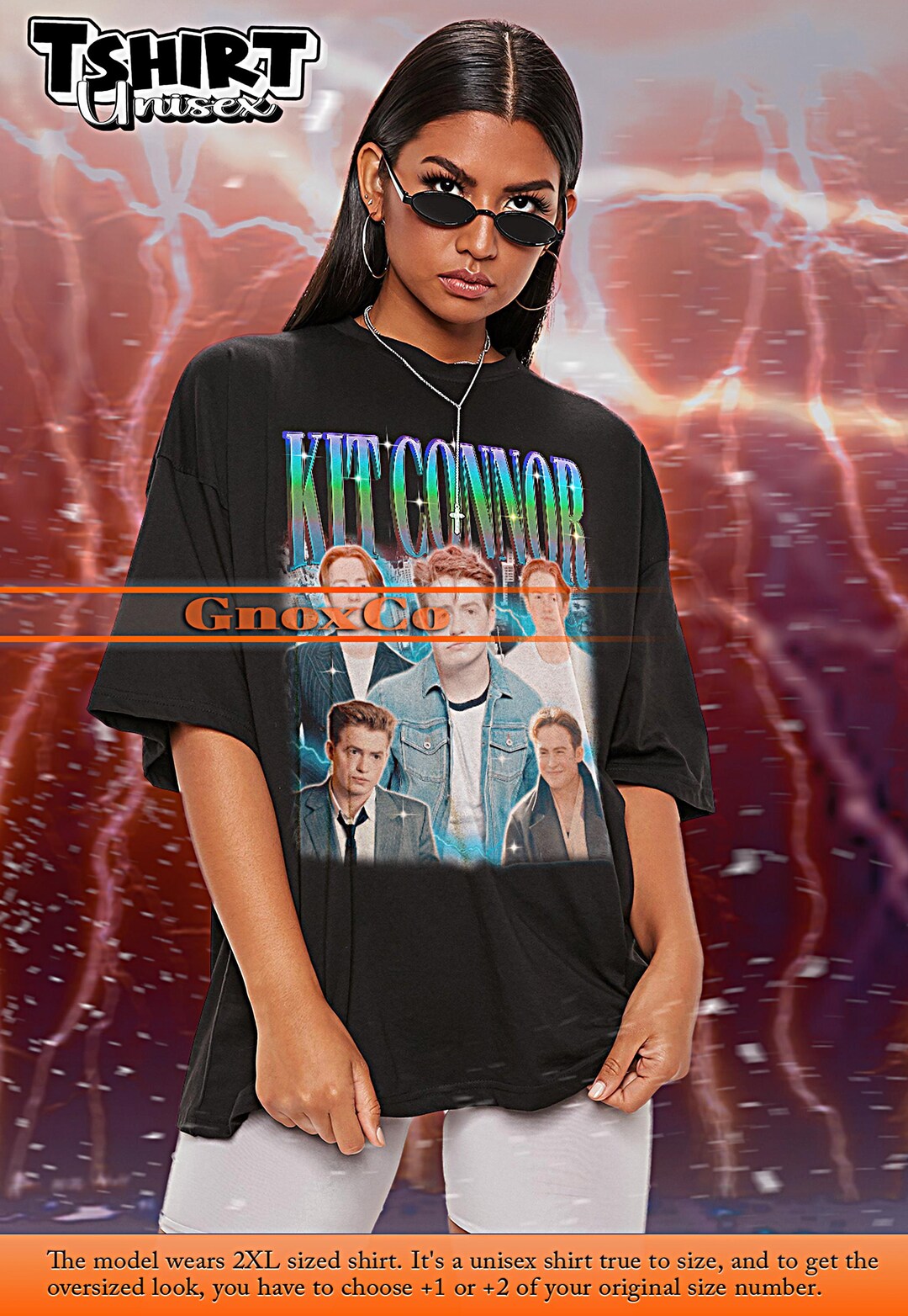 KIT CONNOR Vintage Shirt, Kit Connor Homage Tshirt, Kit Connor Fan Tees ...