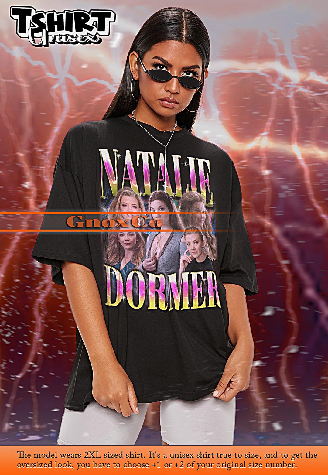 NATALIE DORMER Shirt, Natalie Dormer Vintage Tshirt, Natalie Dormer ...