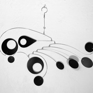Hanging Mobile in Black for Low Ceiling USA or Sun Room - Calypso Style ...