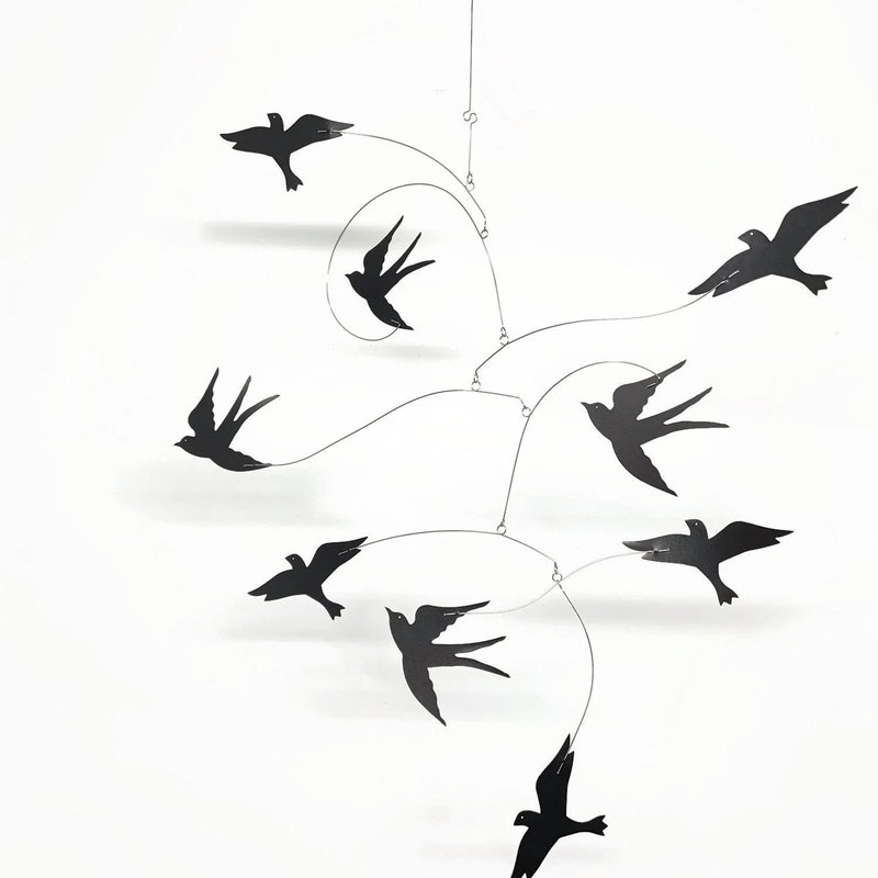 Flying Bird Mobile - Etsy