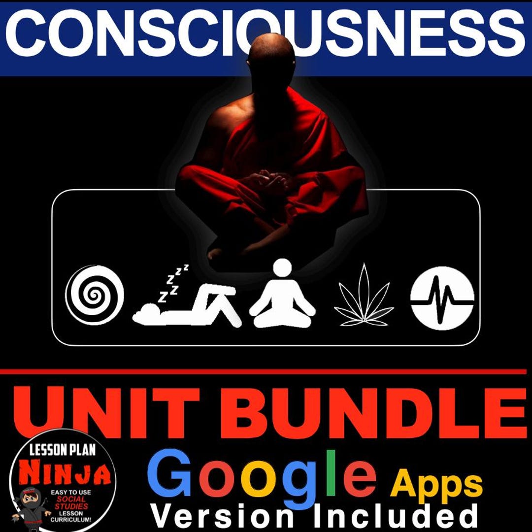 Psychology Consciousness Unit- Worksheets, Ppts, Guided Notes, Kahoot ...