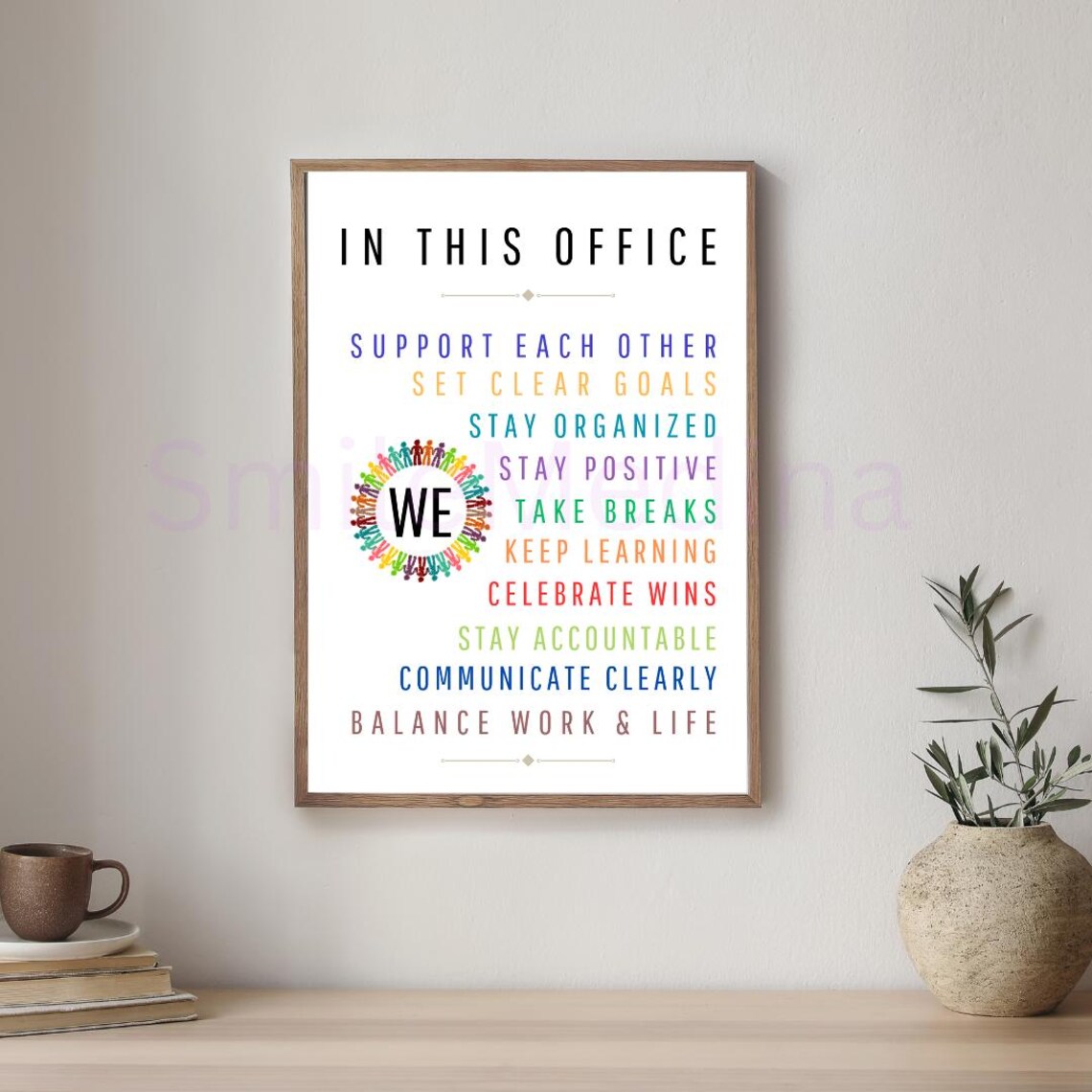 Office Wall Decoration, Instant Download Printable Wall Arts, Modern ...