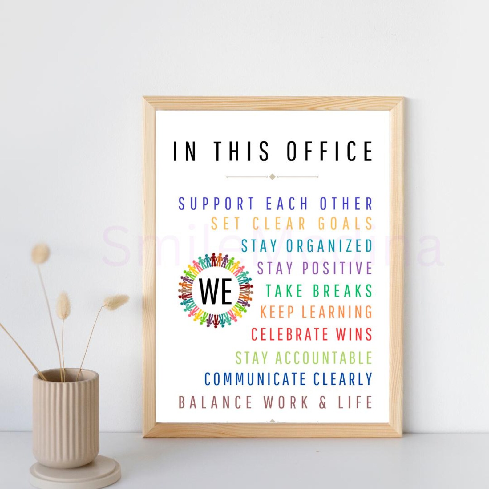 Office Wall Decoration, Instant Download Printable Wall Arts, Modern ...