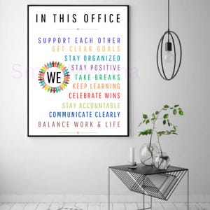 Office Wall Decoration, Instant Download Printable Wall Arts, Modern ...