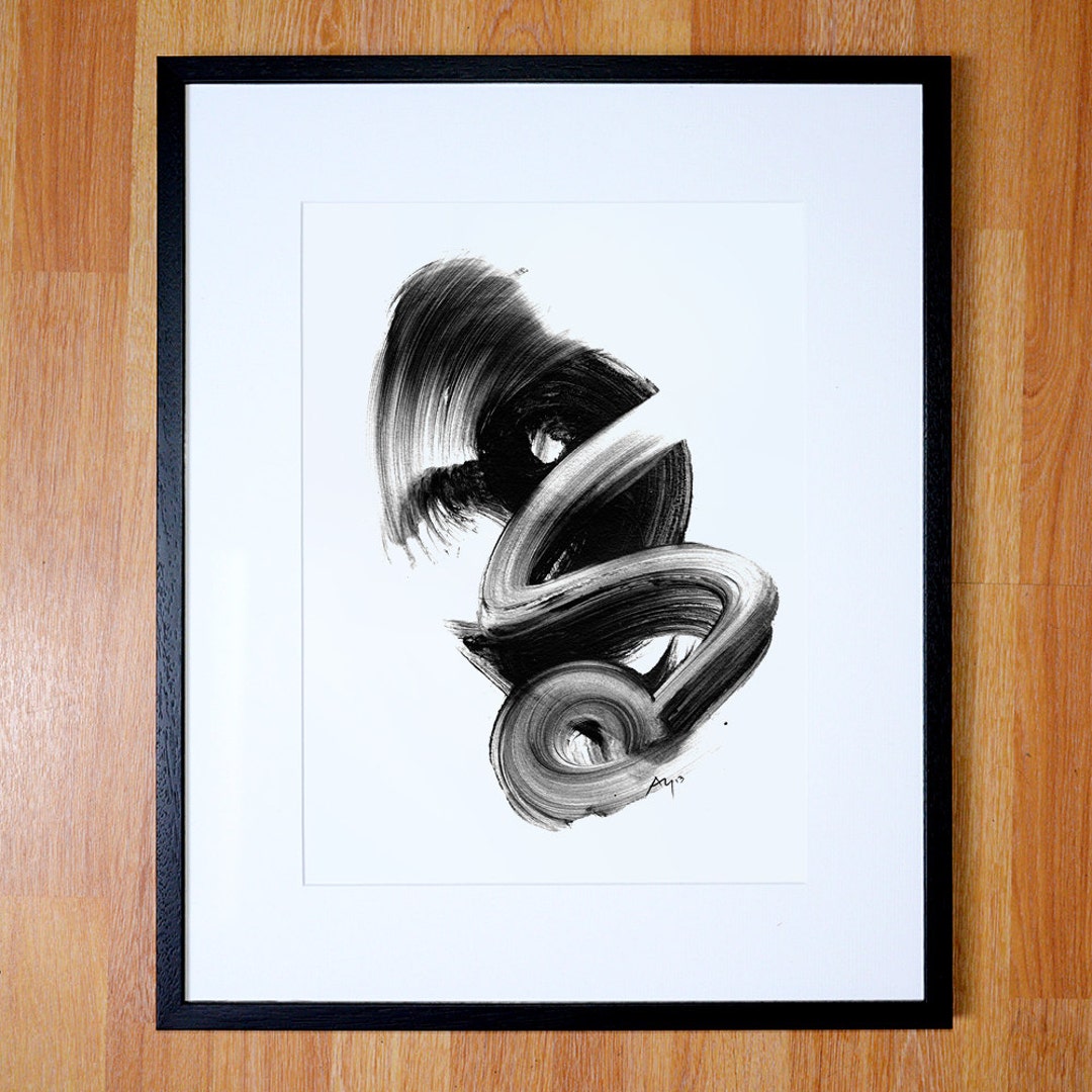 Limited Edition Giclee Prints Abstract Art Framing and Print Size ...