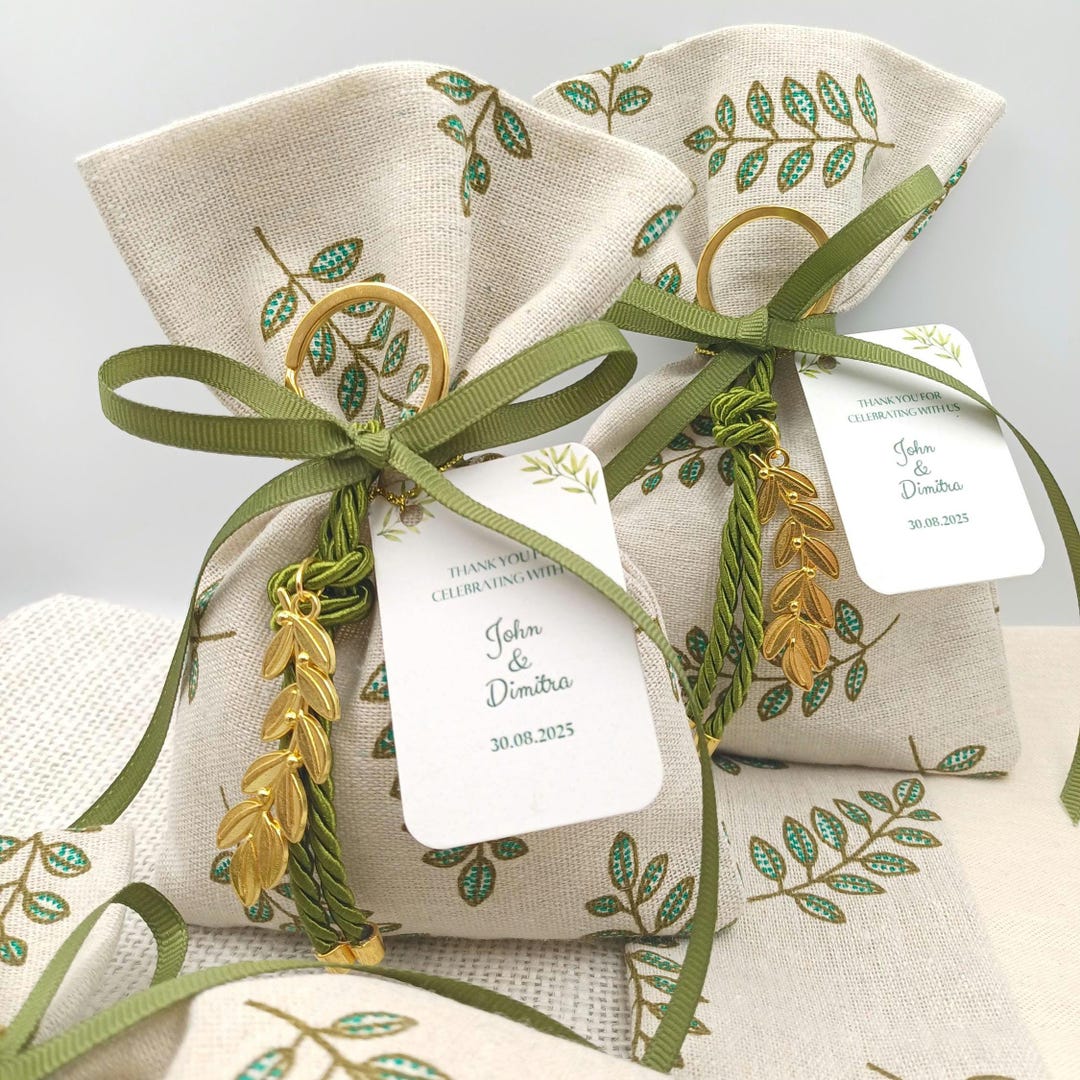 Olive Branch Wedding Bombonieres | Greek Orthodox Bridal Shower Favors ...