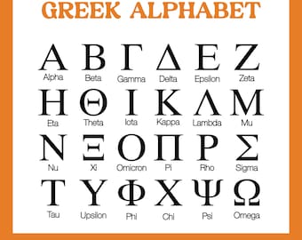 Greek Letter Bundle SVG, Fraternity Letters Svg, Sorority, Blue and ...