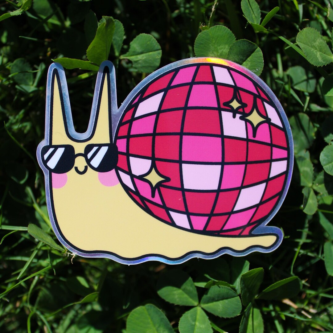 Disco Snail - Etsy