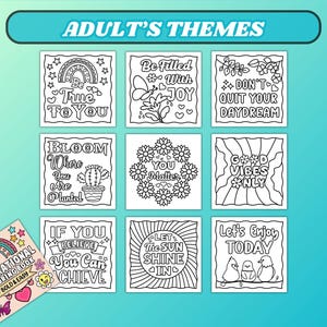 Ultimate Cute Bold & Easy Coloring Book Bundle | 8000+ Fun Printable ...