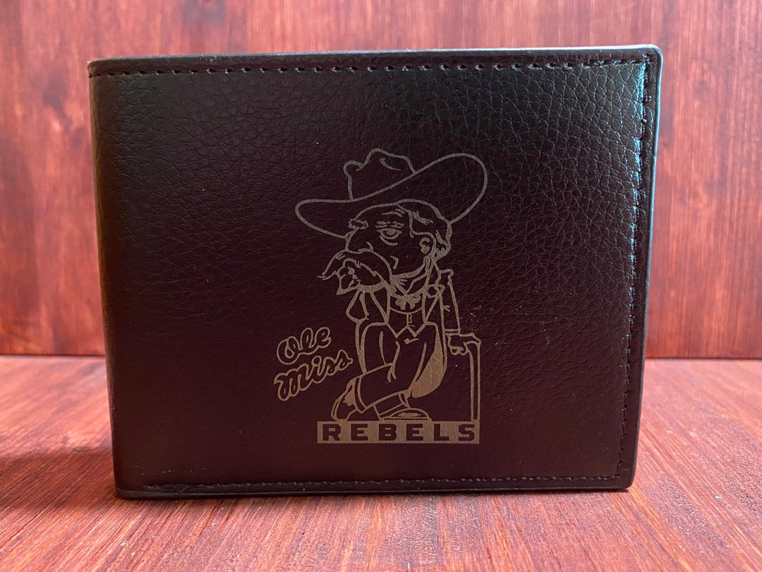 Ole Miss Rebel Colonel Rebel Wallet - Etsy