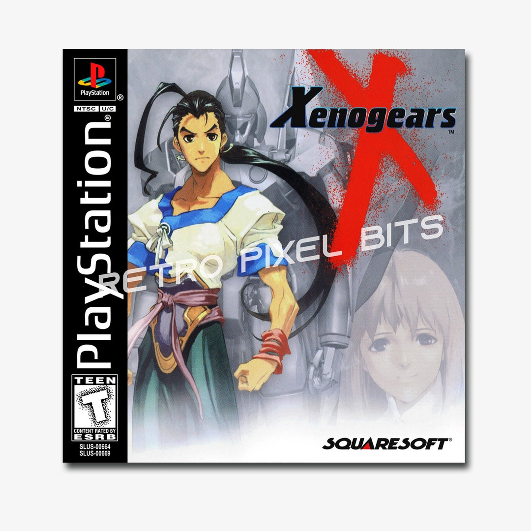 Xenogears PS1 NTSC Front & Back Cover Repro fits PAL Cases - Etsy