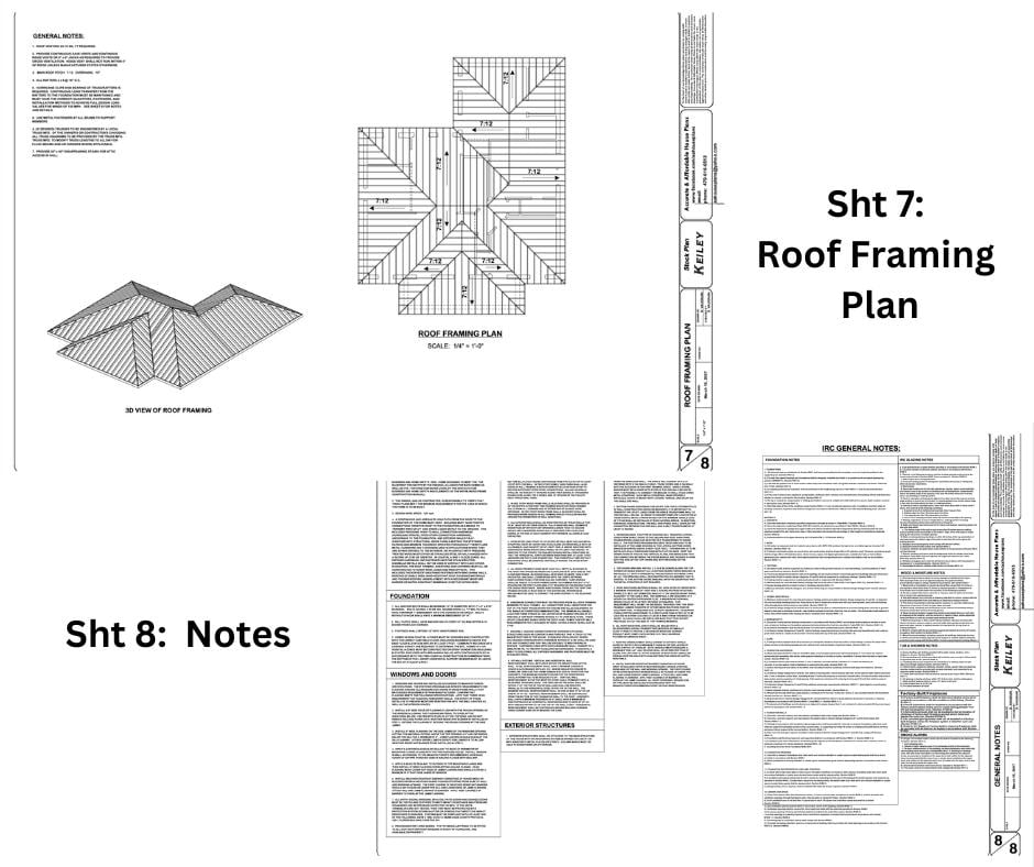 The Keiley Ranch House Plan | 3 Bedrooms 2 Baths | 1404 Sq Ft| PDF ...