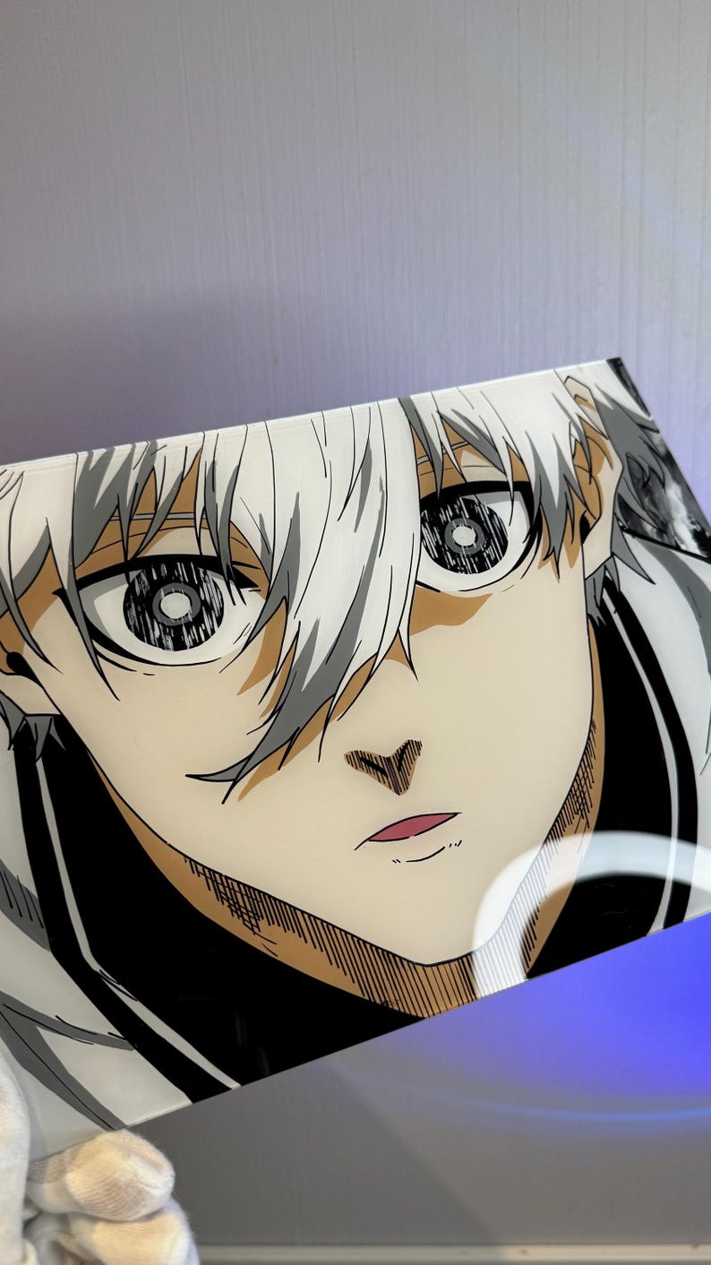 Blue Lock Nagi Seishiro Anime Art Print - High-quality Glossy Poster ...