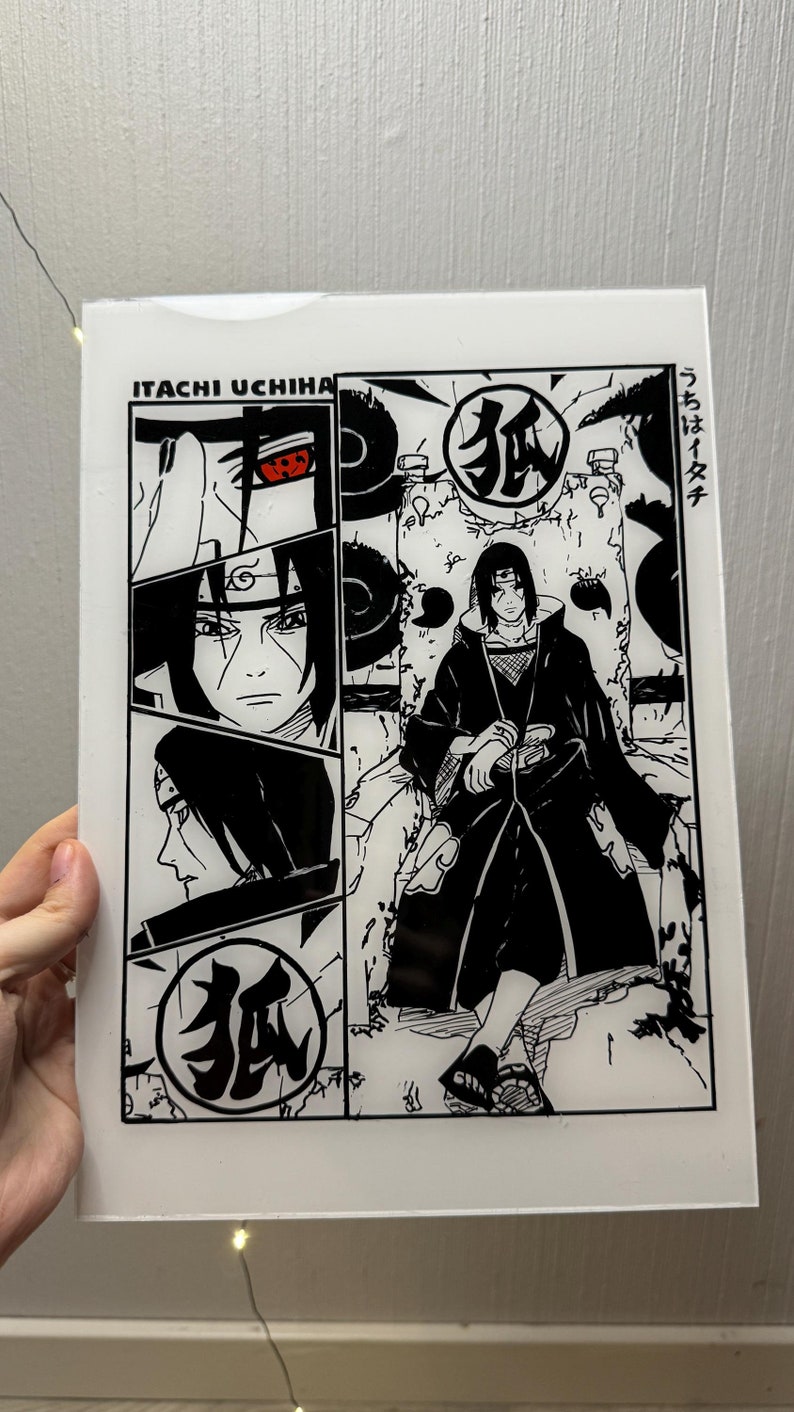 Itachi Uchiha, Anime/manga Naruto - Etsy