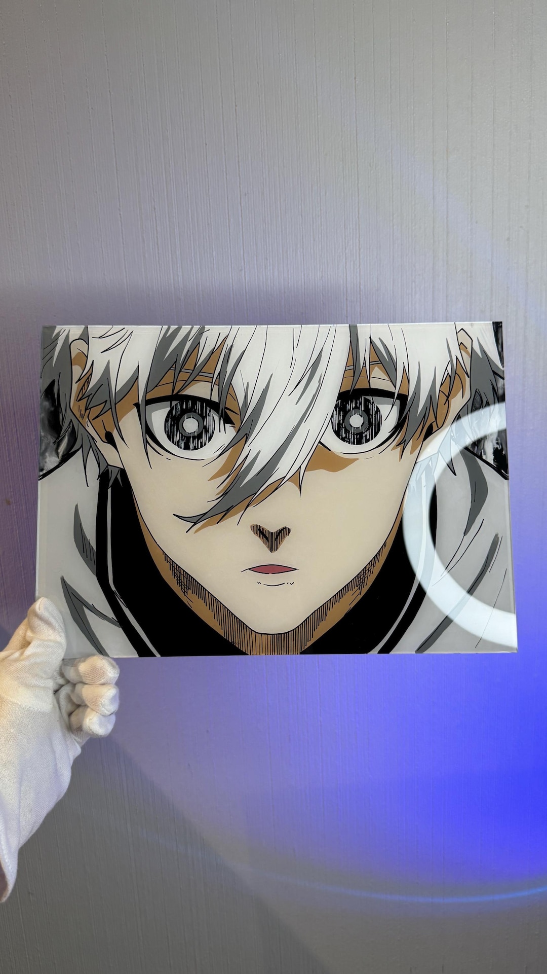 Blue Lock Nagi Seishiro Anime Art Print - High-quality Glossy Poster ...