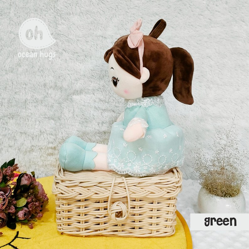 Personalized Hijab Kids Doll, Custom Arabic Letter Name, Prettt Girl ...