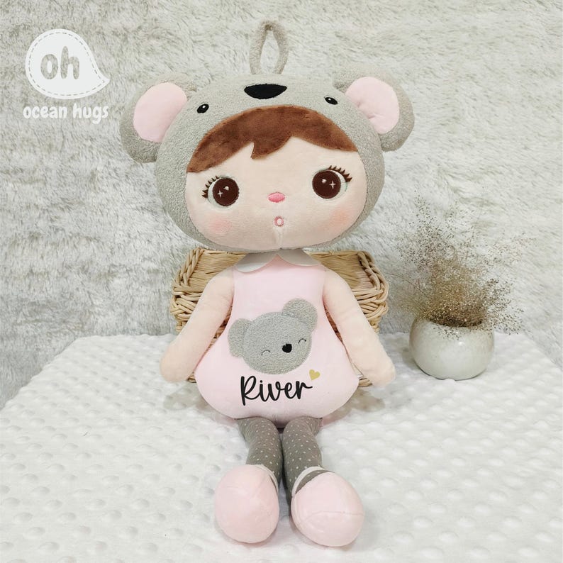 Personalized Couple Mom Baby Koala Plush, Big Sister Little Sister Gift ...