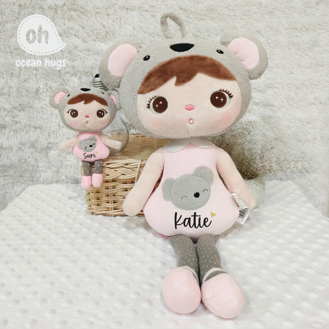 Personalized Couple Mom Baby Koala Plush, Big Sister Little Sister Gift ...