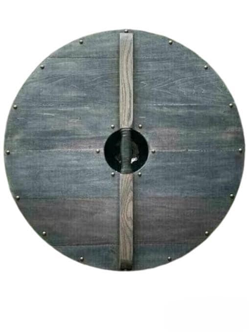 Medieval Viking Authentic Dragon Design Norse Knight Battle-worn Wood ...