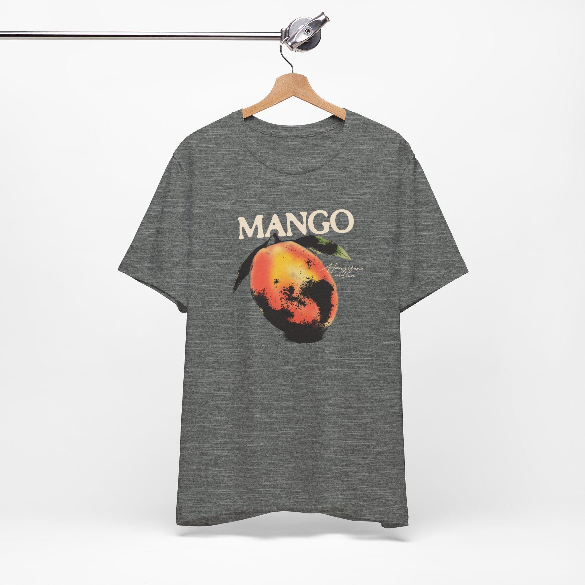 Mango II Print Shirt, Unisex Mango Tee, Fruit Shirt, Botanical Shirt ...
