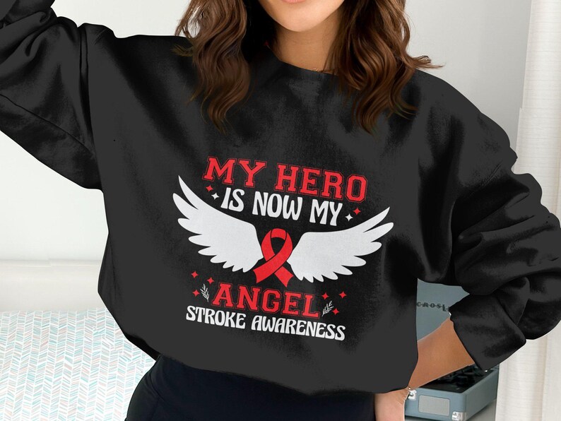 Stroke Awareness SVG PNG Bundle, Red Ribbon Designs (digital Download ...