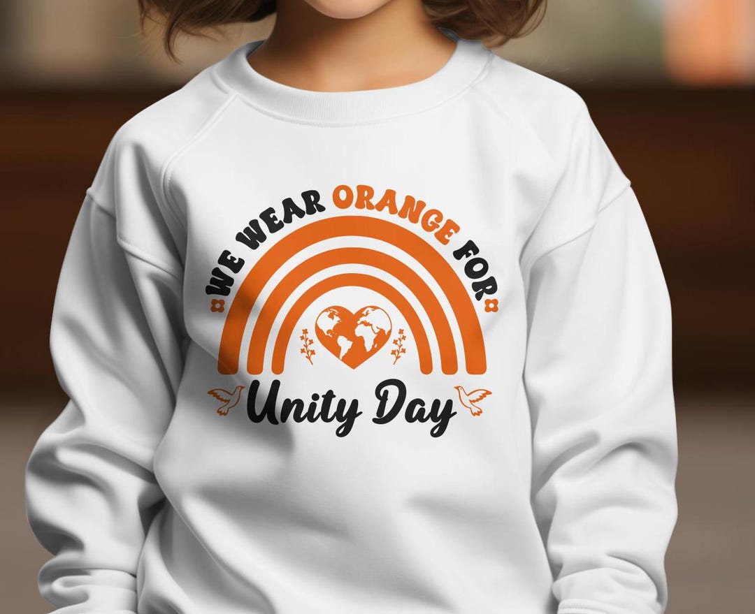 Unity Day Svg Png, We Wear Orange for Unity Day 2 Svg, Anti Bully Svg ...