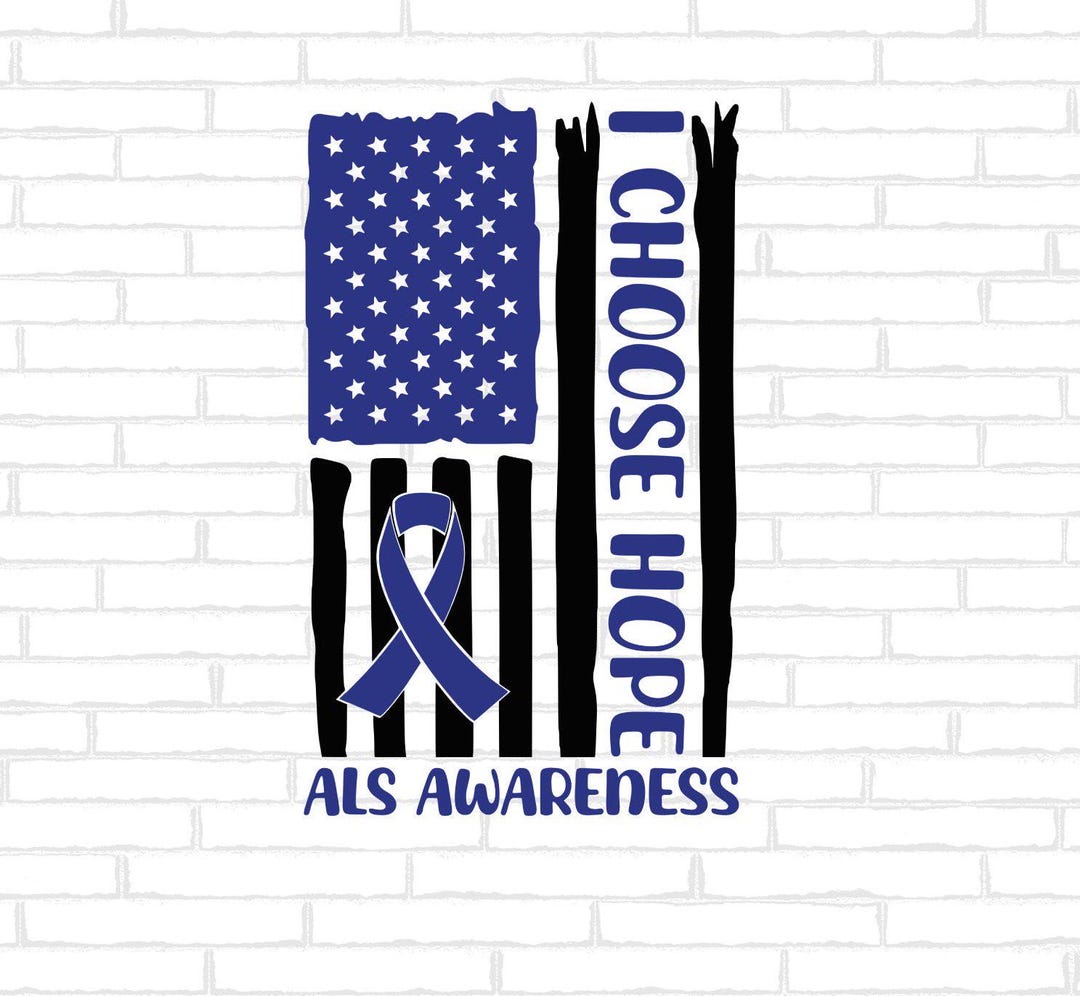 ALS Awareness Png Svg, ALS Awareness Flag Png , Als Support Svg Cricut ...