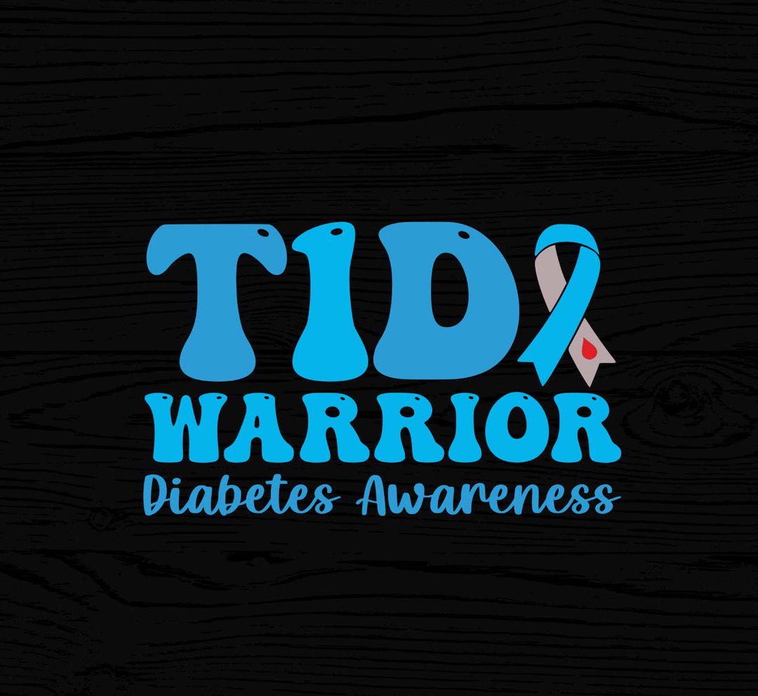 T1d Warrior Diabetes Awareness Svg, Diabetes Awareness Svg Png, Blue ...