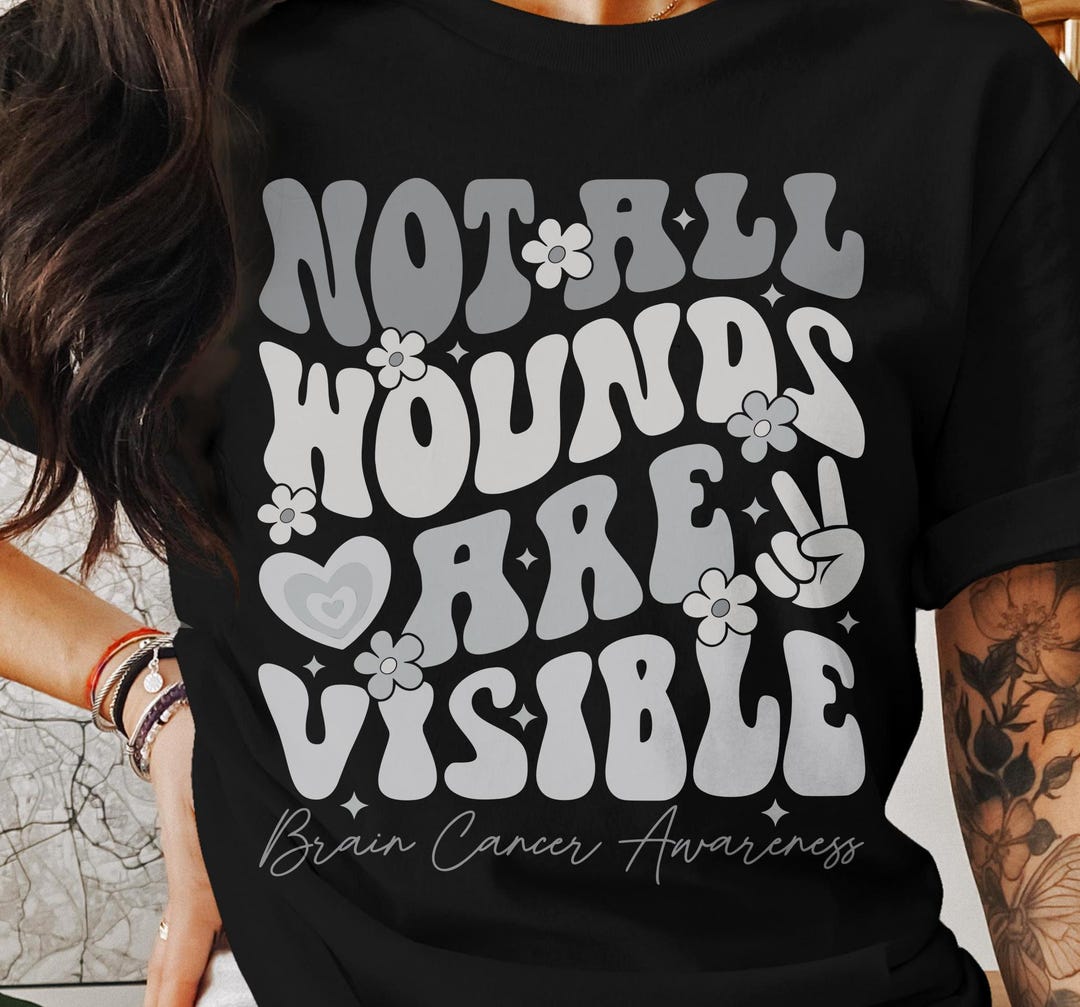 Retro Brain Cancer Awareness Svg Png, Brain Tumor Awareness Svg Png ...